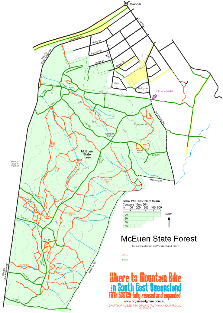Where to MTB in SE Queensland, Fifth Edition - Additional Maps