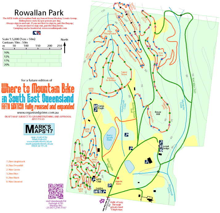 Where to MTB in SE Queensland, Fifth Edition - Additional Maps