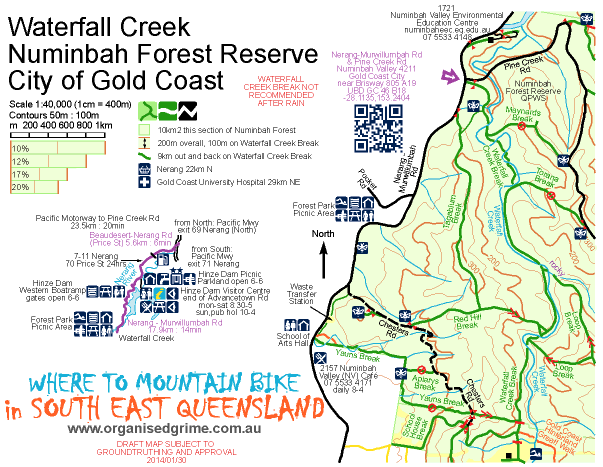 Where to Mountain Bike in South East Queensland, Fourth Edition